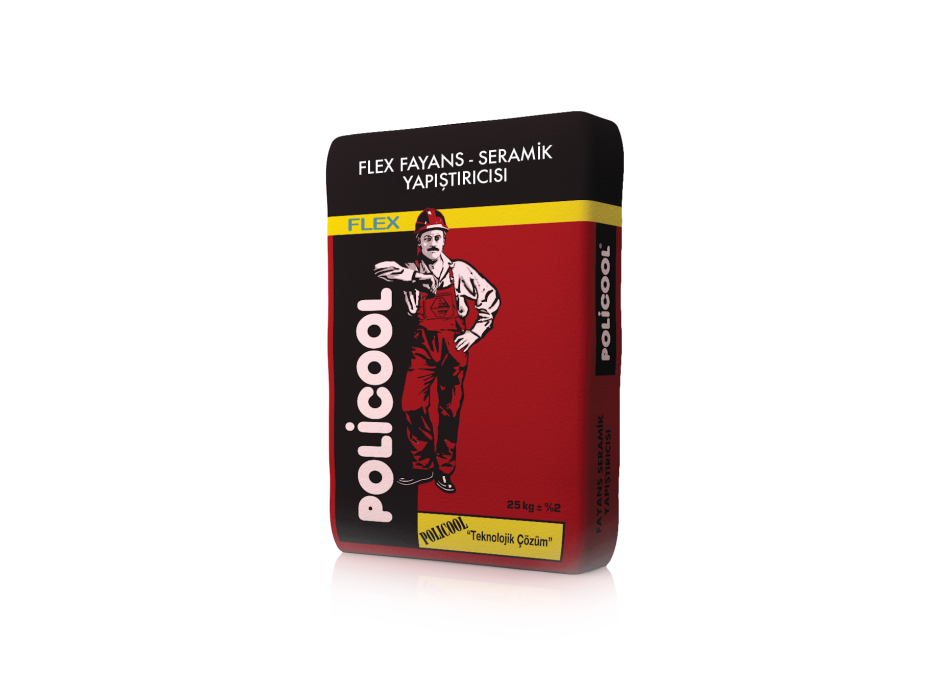 Flex Fayans ve Seramik Yapıştırıcısı – Policool Yalıtım Sistemleri